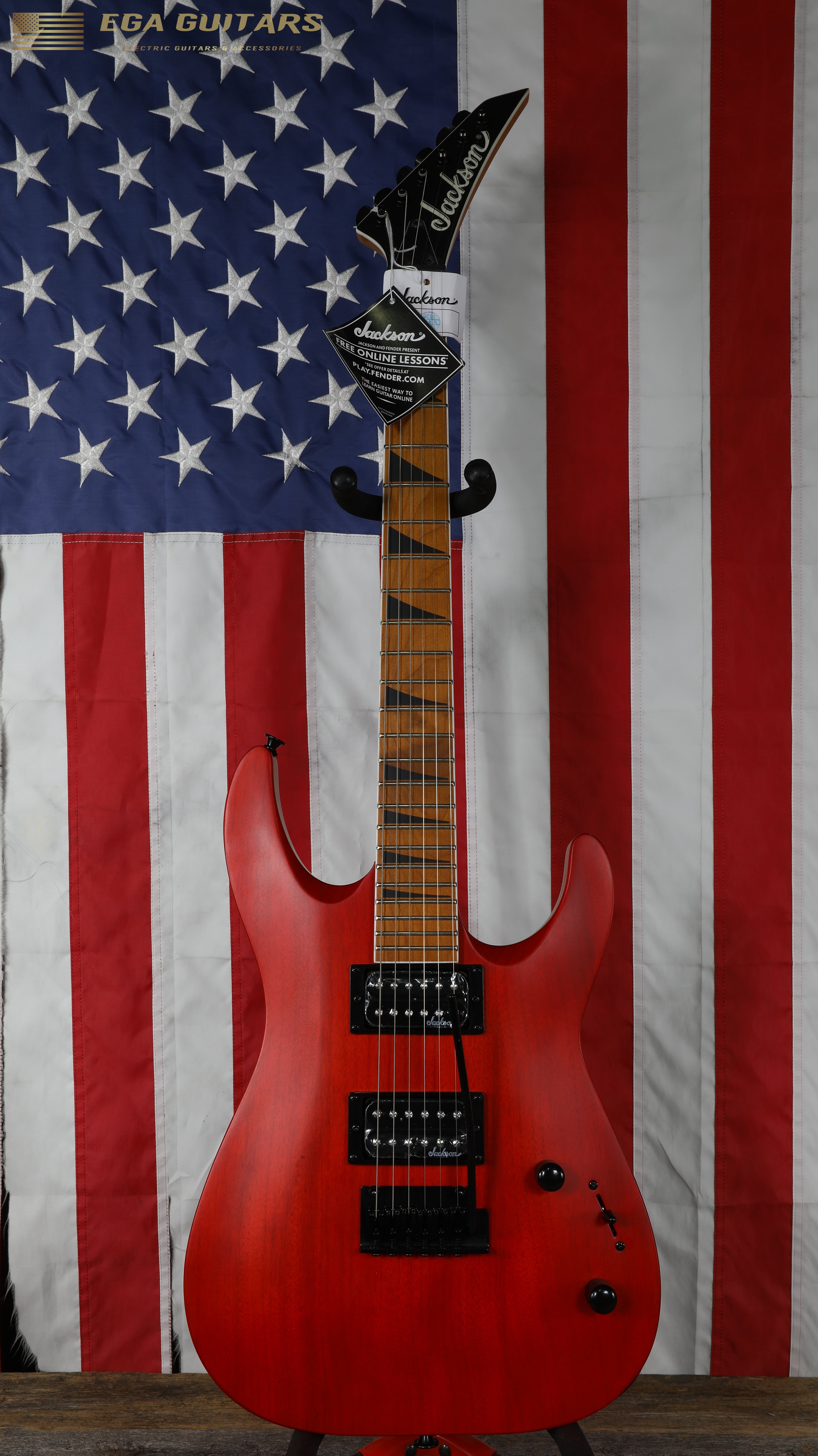 Jackson JS Series JS24 DKAM Dinky Archtop with Caramelized Maple Fretb ...